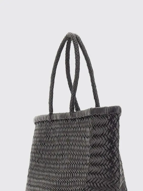 Dragon Diffusion Woven Handbag - Black