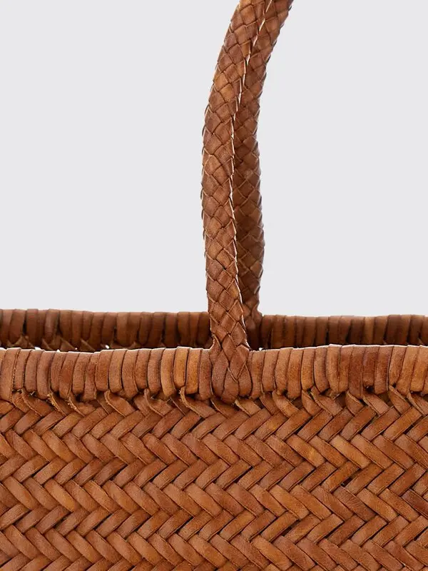 Dragon Diffusion Woven Tote Bag - Brown