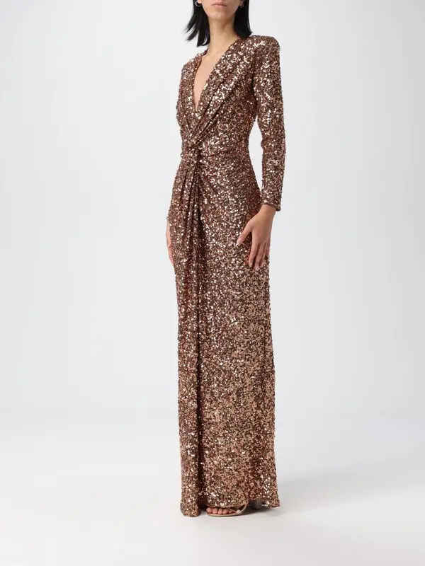 Elisabetta Franchi Sequin Gown