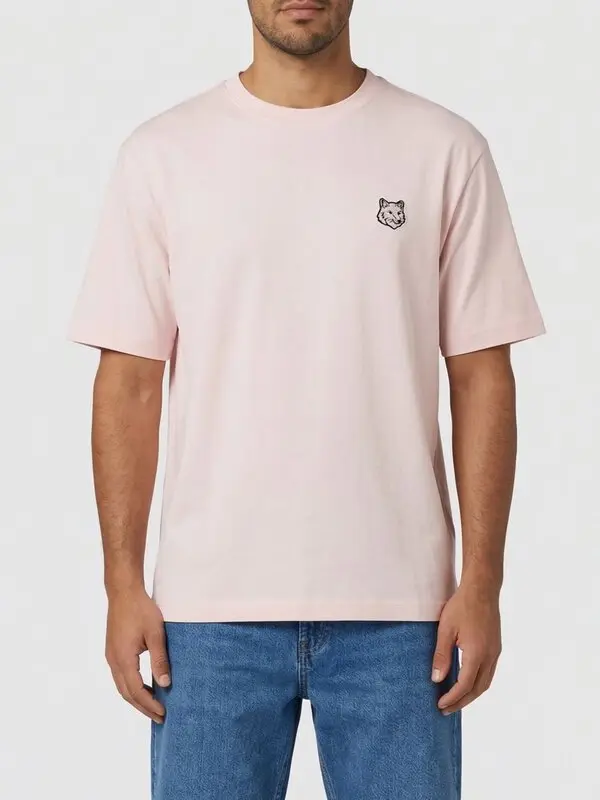Maison Kitsuné Cotton T-shirt With Logo