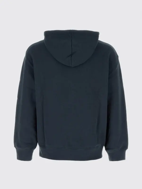 Maison Kitsuné Chillax Fox Logo Cotton Hoodie - Navy