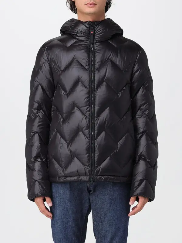 Peuterey Padded Down Jacket With Hood - Black