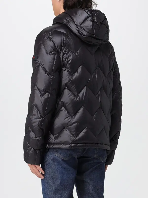 Peuterey Padded Down Jacket With Hood - Black