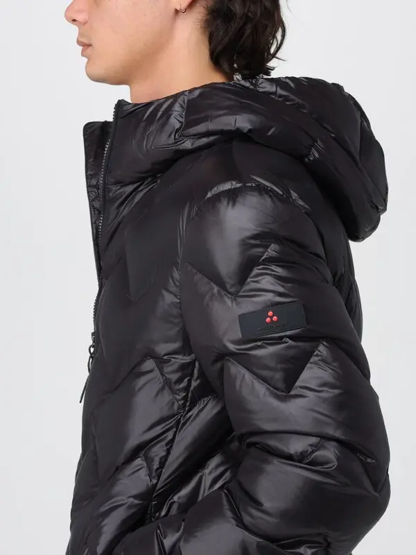 Peuterey Padded Down Jacket With Hood - Black