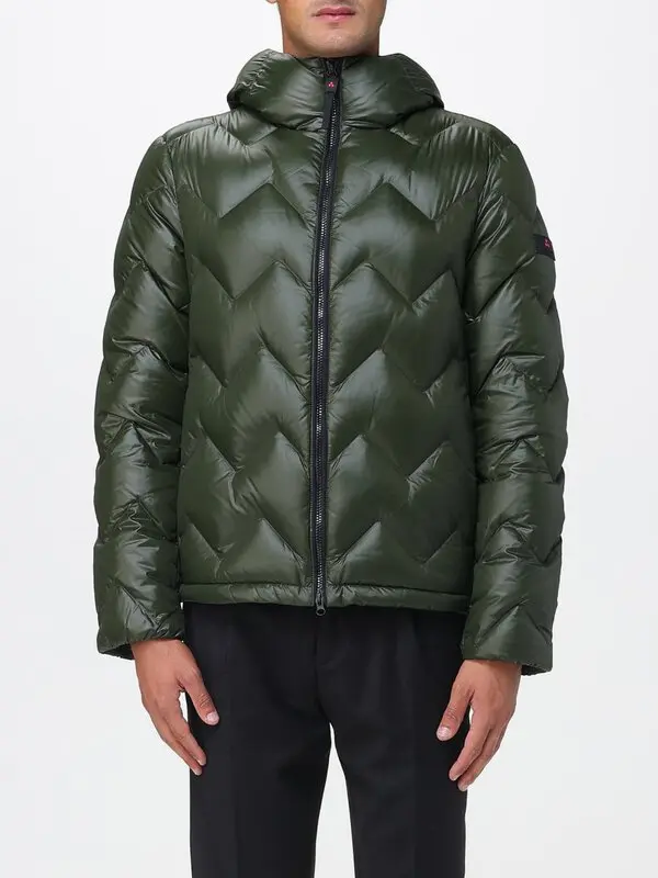 Peuterey Padded Down Jacket With Hood - Charcoal