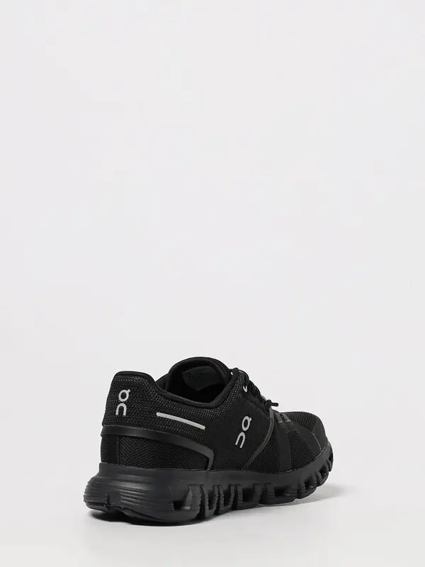 On Lace Up Sneakers - Black