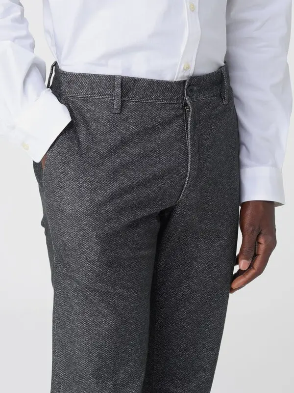 Incotex Straight Leg Pants - Grey
