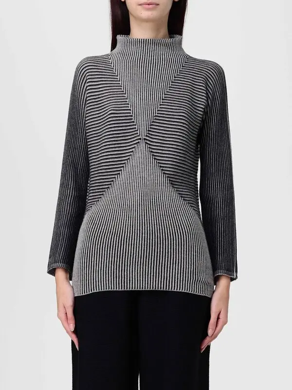 Emporio Armani Geometric Knit Sweater