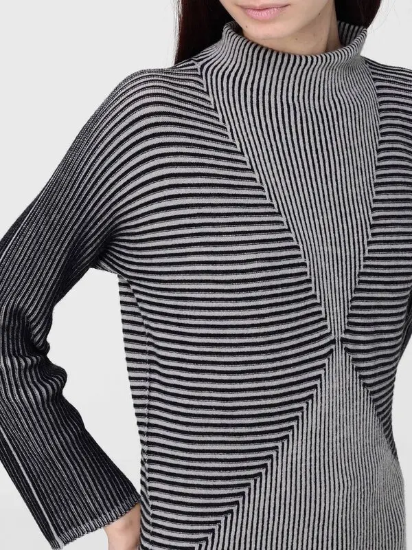 Emporio Armani Geometric Knit Sweater