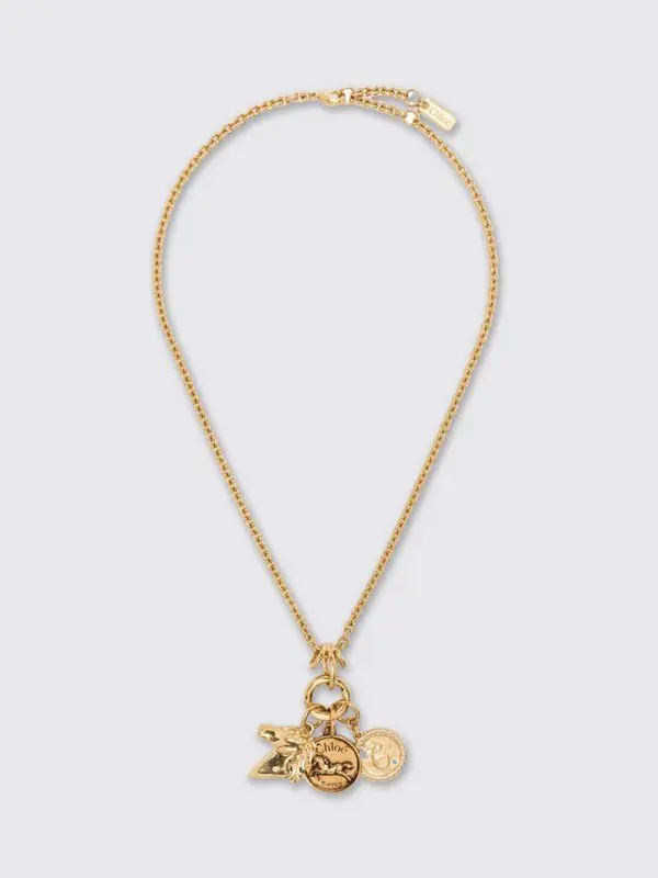 Chloé Charm Necklace - Gold
