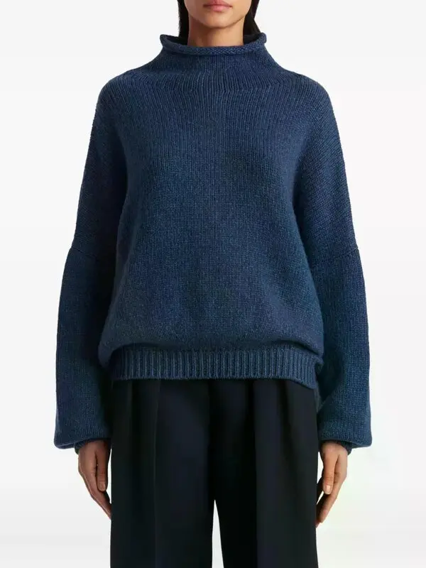 Khaite Juniper Cashmere Sweater - Blue