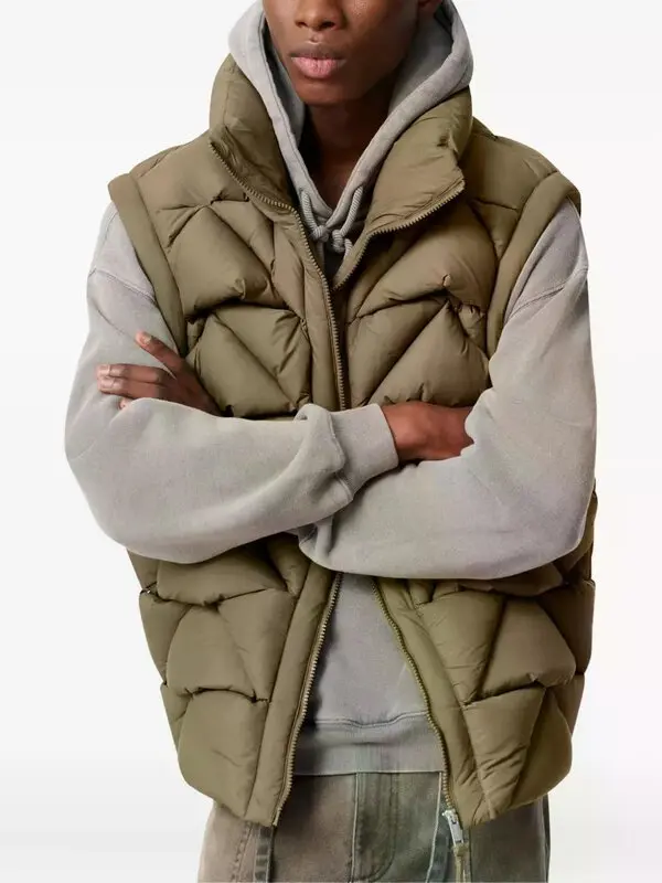 Axel Arigato Quilted Gilet - Brown