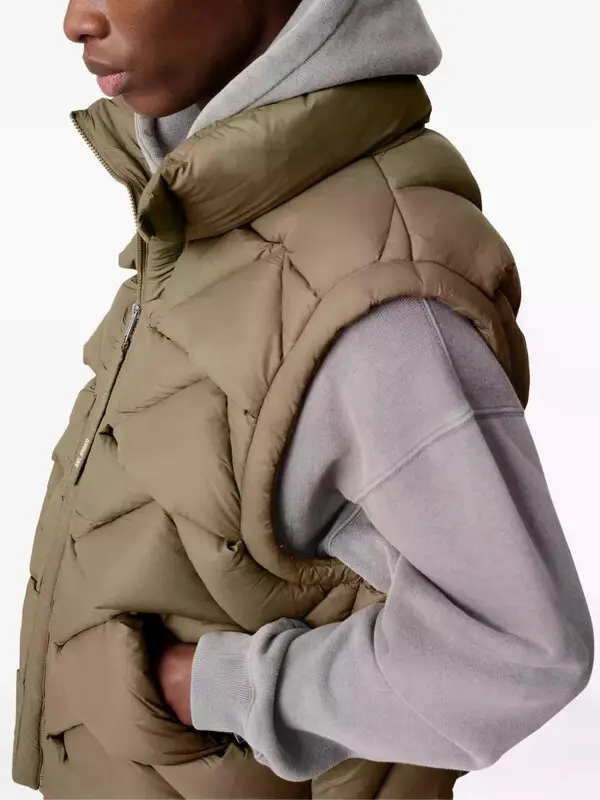 Axel Arigato Quilted Gilet - Brown
