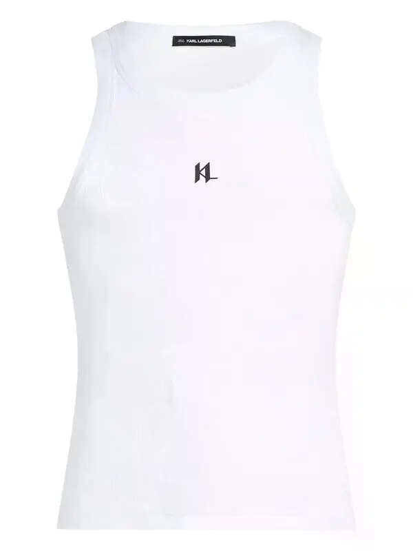 Karl Lagerfeld Logo-print Tank Top