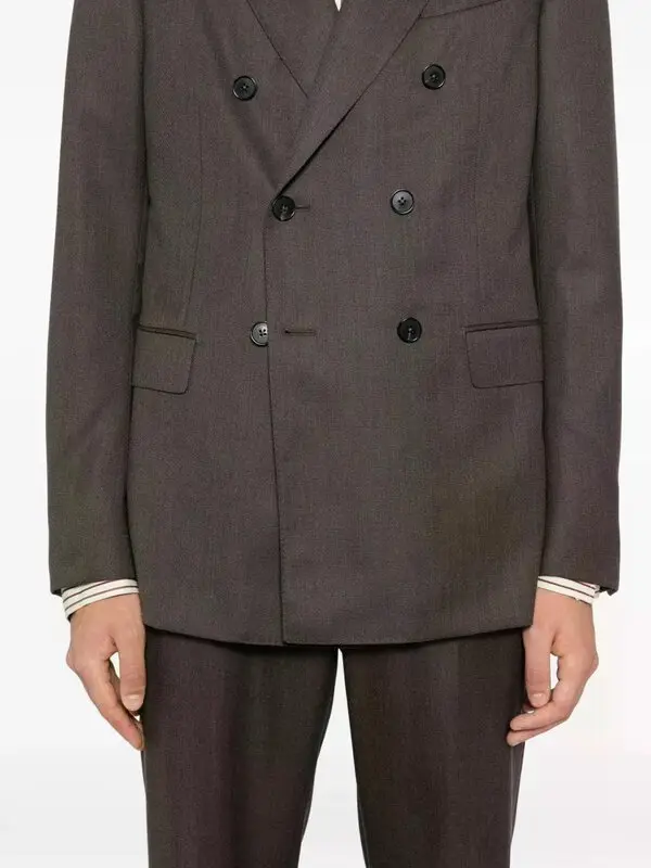 Zegna Wool Suit - Brown