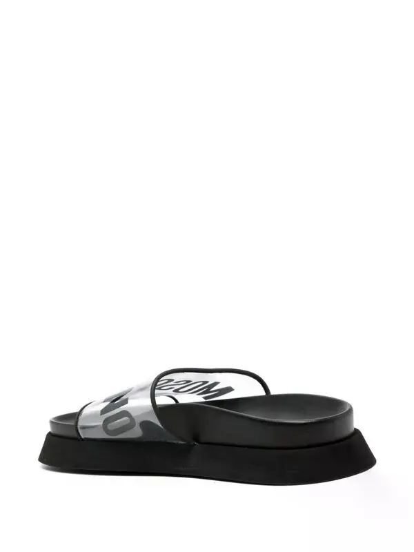 Moschino Logo-print Slides