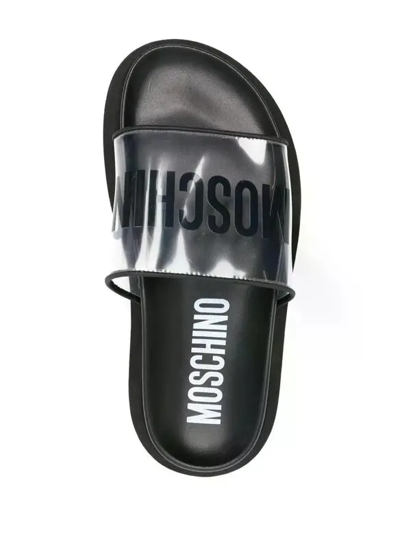 Moschino Logo-print Slides