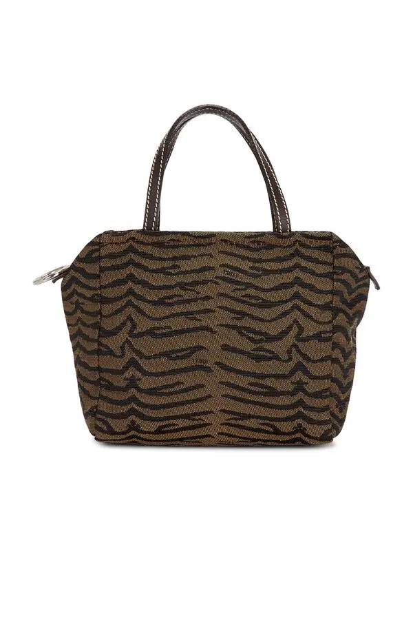 Fendi Zebra Handbag - Brown