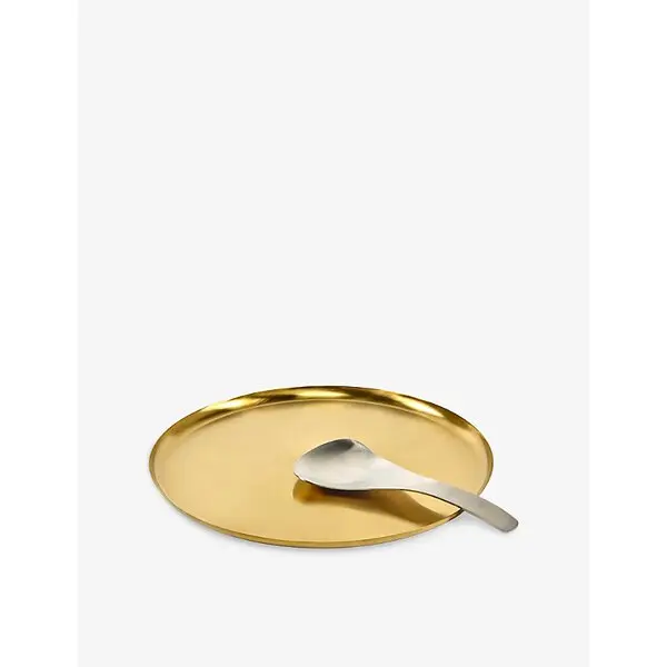 SERAX Bea Mombaers Brushed Stainless-steel Triangle Spoon