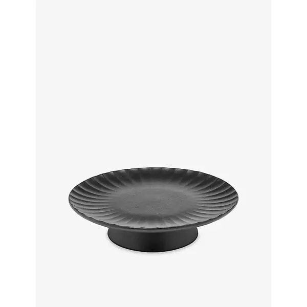 SERAX Inku Sergio Herman Cast Iron Cake Stand - Black