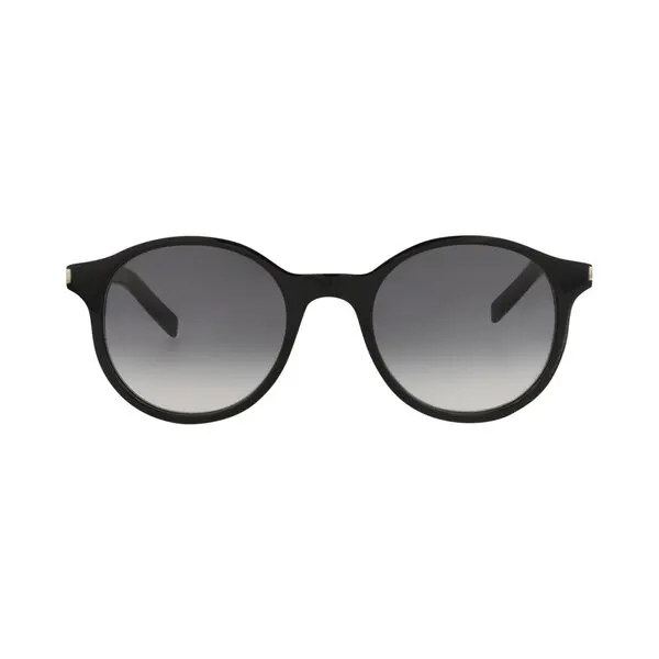 Saint Laurent Round Frame Sunglasses - Black