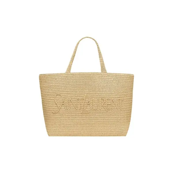 Saint Laurent Raffia Tote