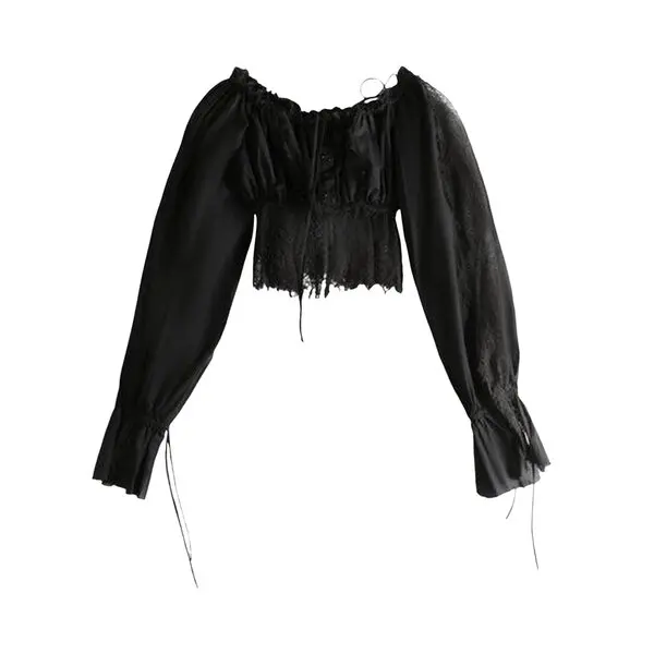 ANN DEMEULEMEESTER Jorunn Crop Top