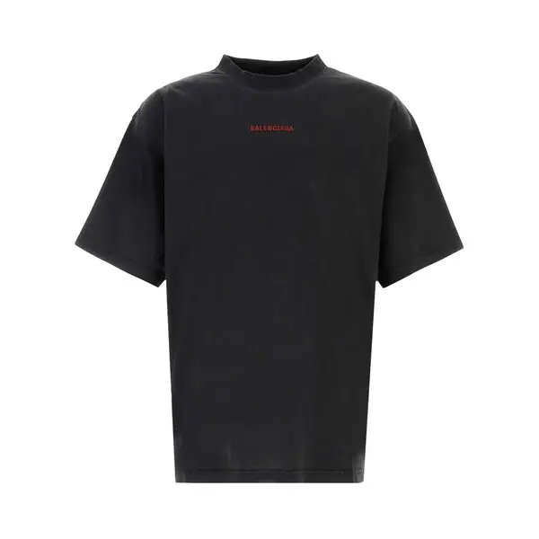 Balenciaga Medium Fit T-shirt - Black