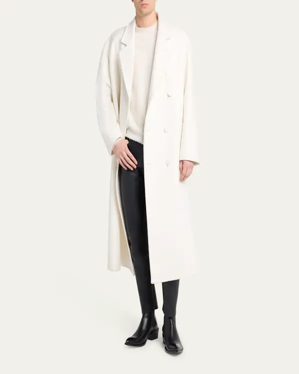 TOM FORD Grained Leather Biker Pants