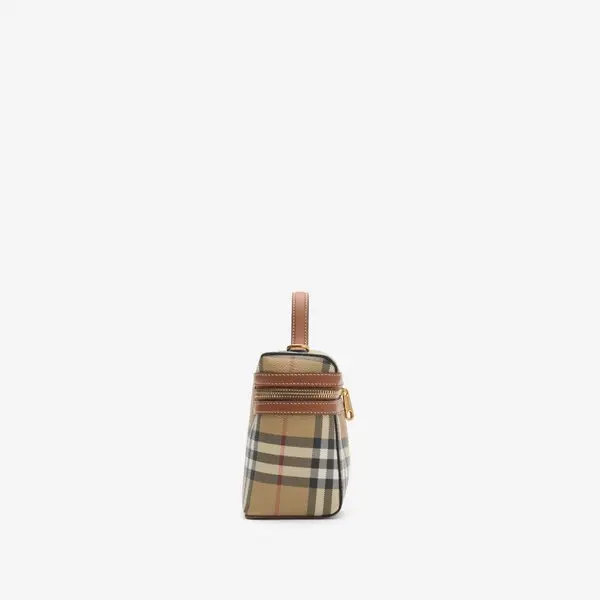 Burberry - Check Vanity Bag