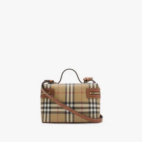 Burberry - Check Vanity Bag