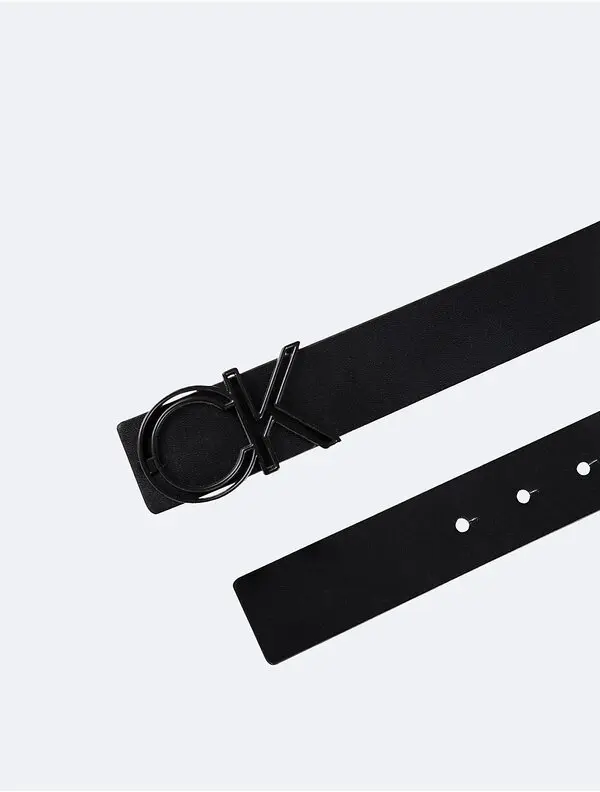 Calvin Klein Monogram Buckle Belt