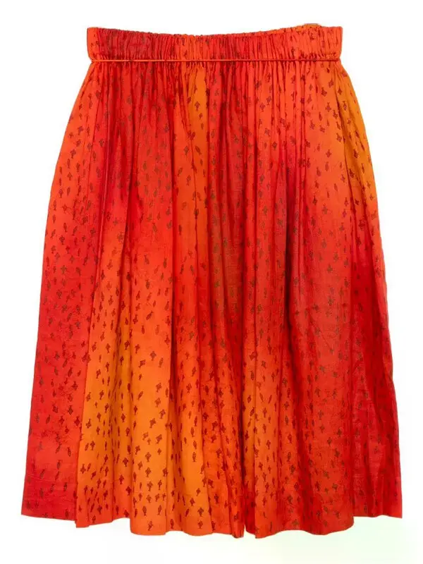 SAMUEL GUÌ YANG Graphic-print Skirt