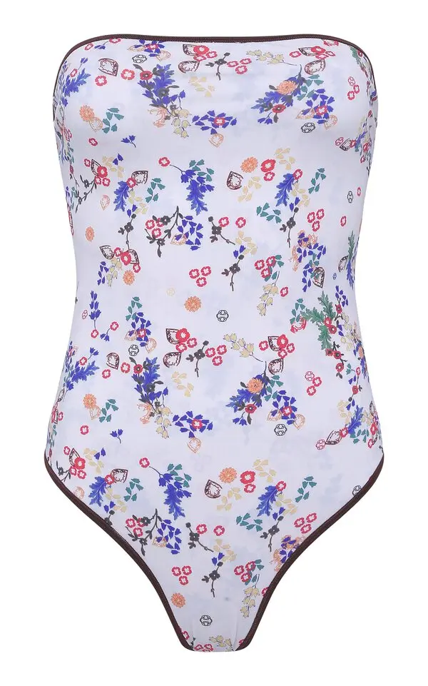 SIEDRES Lior Strapless One-piece Swimsuit - Multi