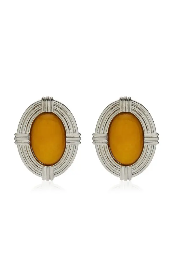 JULIETTA Hera Citrine Earrings - Yellow
