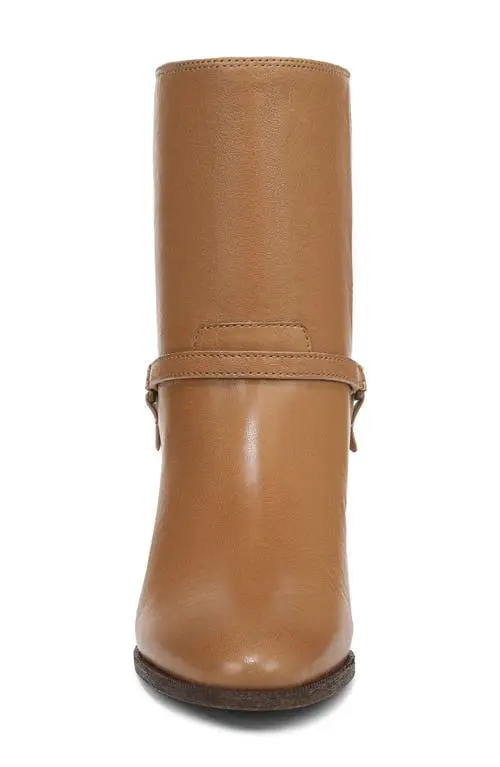 Franco Sarto Kian Leather Bootie - Desert Camel Brown