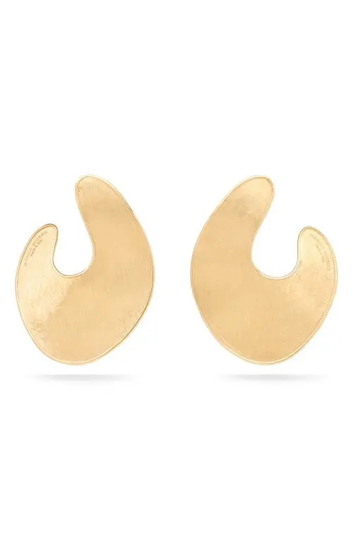 Marco Bicego Lunaria Twist Hoop Earrings - Gold