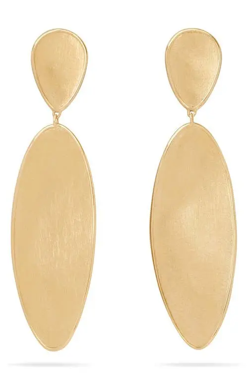 Marco Bicego Lunaria Twist Drop Earrings - Gold
