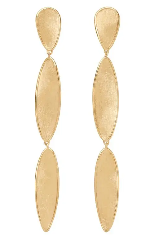 Marco Bicego Lunaria Twist Drop Earrings - Gold