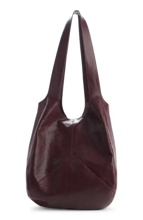 Chloé Balloon Patchwork Leather Hobo Bag - Grenat