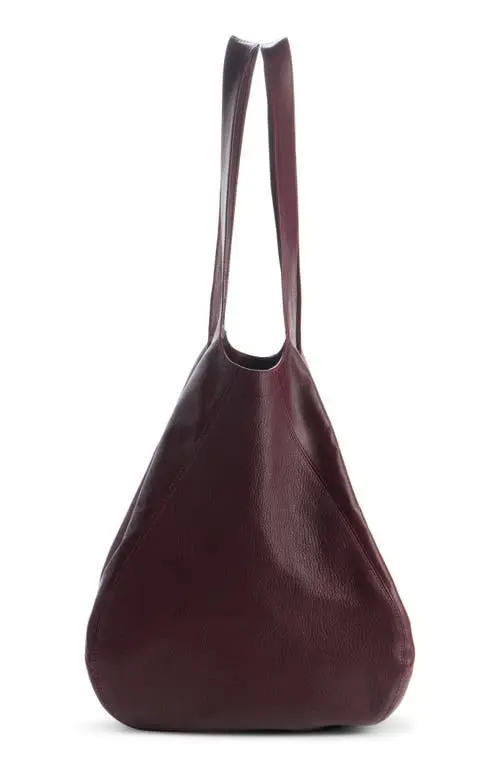 Chloé Balloon Patchwork Leather Hobo Bag - Grenat