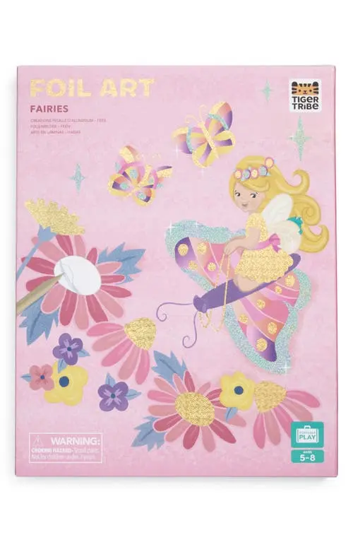 TIGER TRIBE Fairy Foil Art Activity Set - Multi