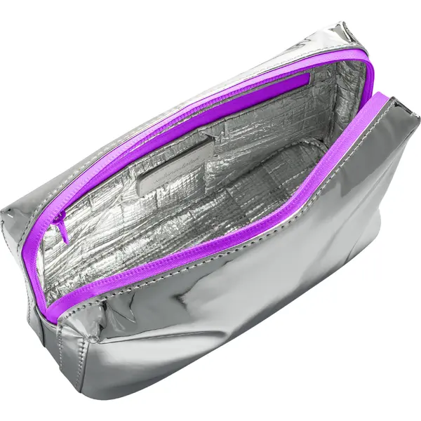 WELLINSULATED Limited Edition Performance Beauty Bag - Silver/lilac