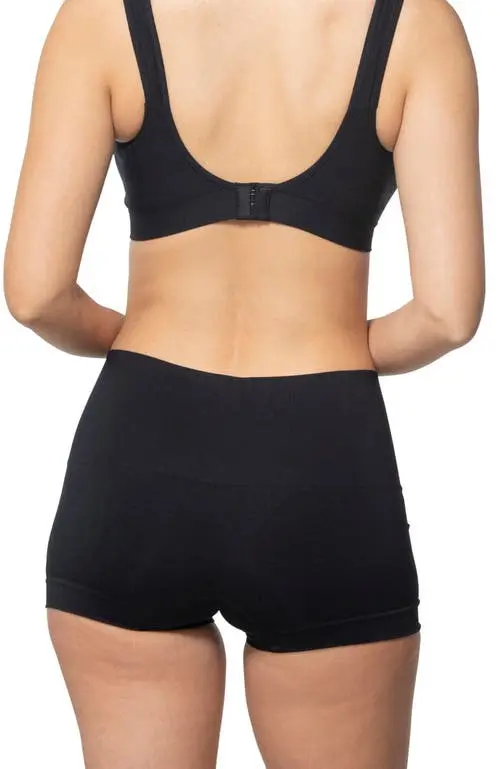 UNDEROUTFIT Smoothing At Waist Boyshort - Black