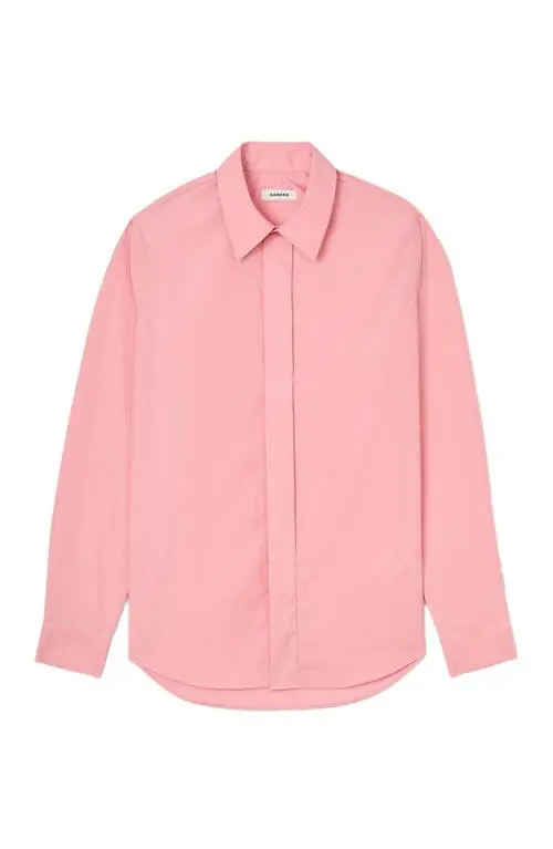 Sandro Plain Shirt - Baby Pink
