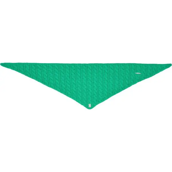 Sandro Cable Knit Bandana - Green