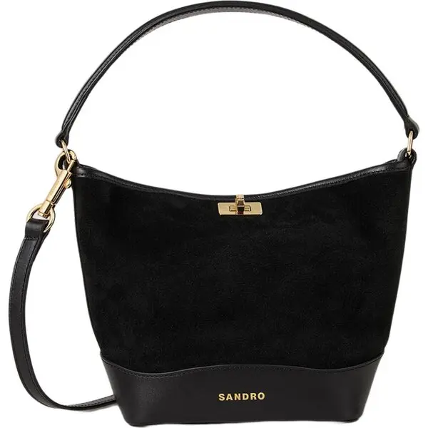 Sandro Tangoso Mini Bucket Bag