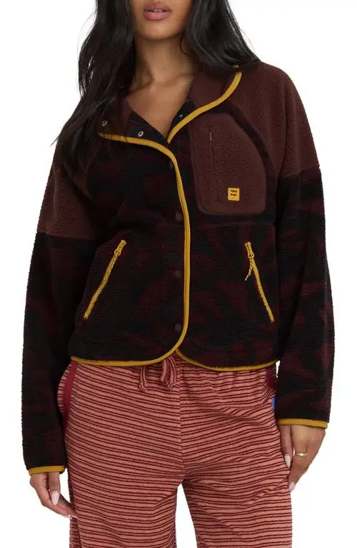 BILLABONG Popoyo High Pile Fleece Jacket