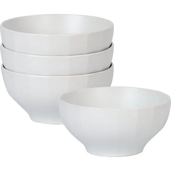 STONE + LAIN Rio Stoneware 4-piece Bowl Set - Beige