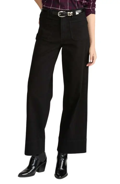 Universal Standard Claudia Wide Leg Jeans - Jet Black